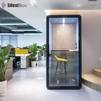 China Adjustable Modular Silent Booth with 30+--5db Noise Reduction Coefficient for Private Meetings and Office Pods for sale
