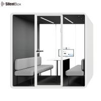China Modern Soundproof Booth with Removable Cover and Low Noise Air Circulation for Office and Home Use for sale