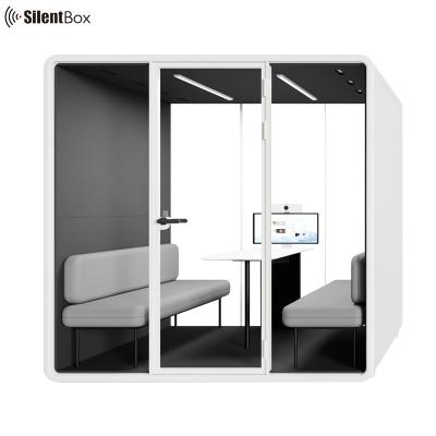 China Modern Soundproof Booth with Removable Cover and Low Noise Air Circulation for Office and Home Use for sale