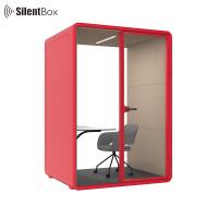 China Flexible Customizable Mobile Meeting Pod Phone Booth Soundproof Modern Office Solution for sale