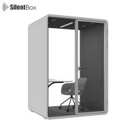 China Modern Steel Frame Soundproof Booth with Ventilation System for Private Office and Meeting Pod for sale