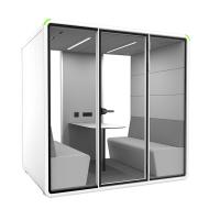 China Acoustic Open Space Soundproof Leisure Pods Silent Booth Silence Pods for Office Temporary Meeting Room for sale