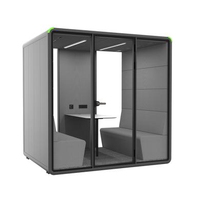 China Outdoor Office Pods Office Acoustic Pods With Ventilation System Office Phone Pods for sale
