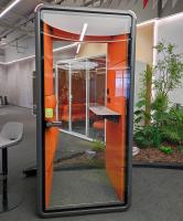 China Soundproof Office Acoustic Pods Sound Isolation Private Reading Soundproof Room Phone Booth with air Condition System for sale