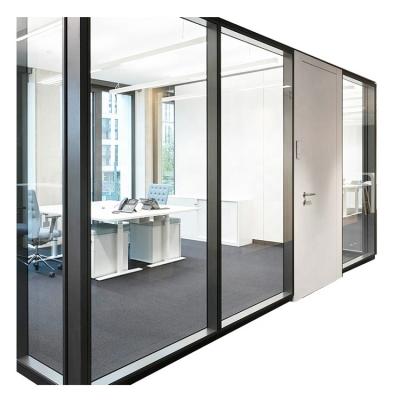China Acoustic Panels Factory Soundproof Meeting Room Modular Wall Partition Division Acoustic Sliding Folding Partition for sale