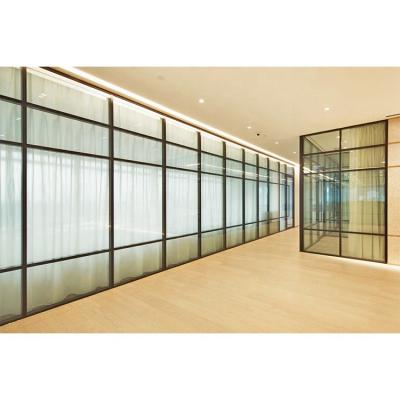 China Customized Design Office Wall Separator Glass Room Dividers for Office for sale