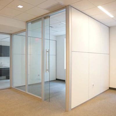 China Soundproof Freestanding Glass Partition Glass Room Dividers Walls for Uk for sale