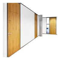 China Soundproof Wooden Partition Wall Dividers Framed Partitions Room Dividers Partition Screen for Office for sale