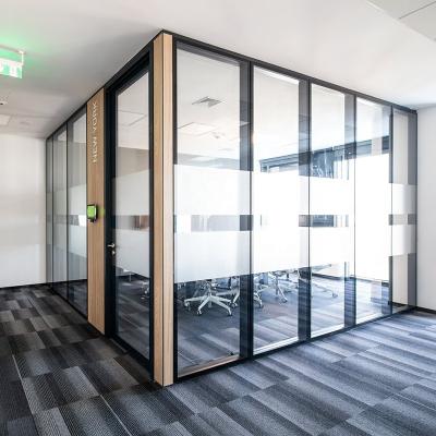 China Modern Style Office Room Divider Office Glass Dividers Wall Partition Office Space Division for sale