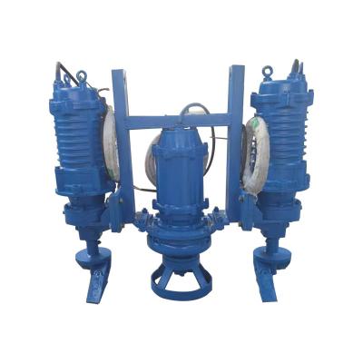China Powerful Electric Slurry Submersible Mixer Pump For Outlet Diameter 150mm-200mm for sale