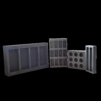 China Gold ingot casting Graphite Mould for Brass Copper for sale
