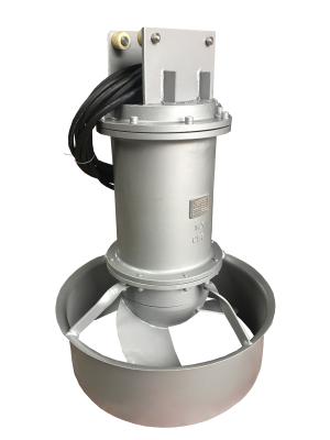China QJB Submersible Stirrers power on 0.37 - 22 kw High-Performance Submersible Mixer Pump for Industrial Wastewater Treatme for sale