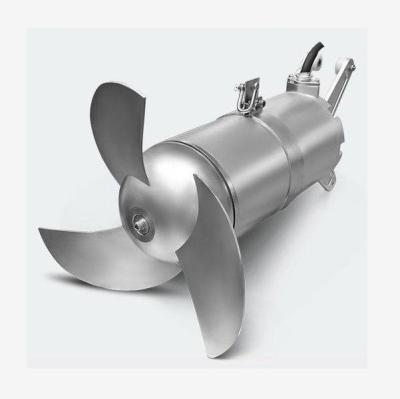 China Electric Submersible Mixer Pump F Class Insulation Cast Iron Construction Thermal Protection Leak Dete for sale