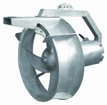 China Through The Wall Sewage Factory Submersible Mixer Pump Stainless Steel for sale