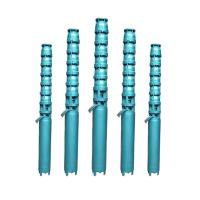 China 2850rpm Speed Submersible Borewell Pump 5-50 HP Motor Horsepower Ideal For Water Extraction And Deep Well Installation for sale