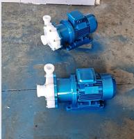 China Iron Casing Megnetic Driven Centrifugal Pump With Fluorine Plastic Flow Through Components for sale