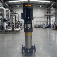 China Head 10-200 M Vertical Inline Centrifugal Pump Featuring Inlet Outlet Diameter DN25-DN500 Suitable for Water Treatment Systems for sale