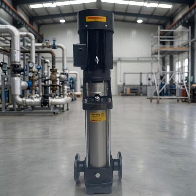 China Head 10-200 M Vertical Inline Centrifugal Pump Featuring Inlet Outlet Diameter DN25-DN500 Suitable for Water Treatment Systems for sale