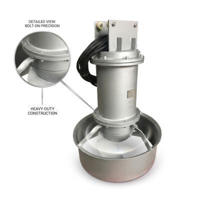 China Industrial Submersible Mixer Pump Electric Power Source 10m Cable Length Engineered for Mixing in Water Treatment and Sludge Handling for sale