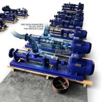 China G50-1 Heavy Duty Single Screw Pump Paper Pulp Mining Slurry Transfer 22kW Cast Iron for sale