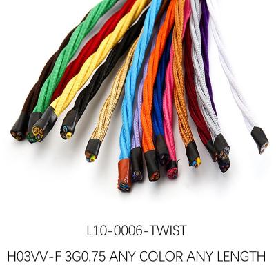 China Customized Pendant Light Fixture Cable Chandelier Cable Wire Electrical Component for sale