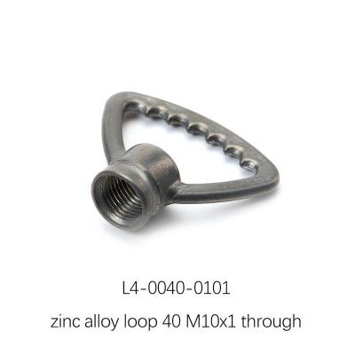 China Zinc Alloy Loop 40mm M10x1 Thread Lighting Fixture Parts for Pendant Suspension for sale