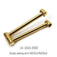 China High Grade Brass Swing Arm M10x1 M16x1 Threads for Adjustable Lighting Applications for sale