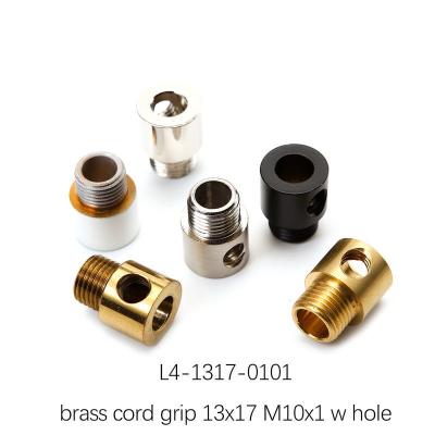 China Brass Cable Gland M10x1 Cord Grip 13x17mm IP66 Waterproof Sealing Gland for Lighting for sale