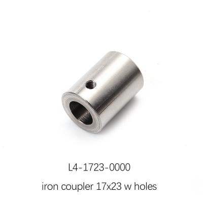 China 17x23mm Iron Coupler with Pre-drilled Holes for Lighting Fixture Connection for sale