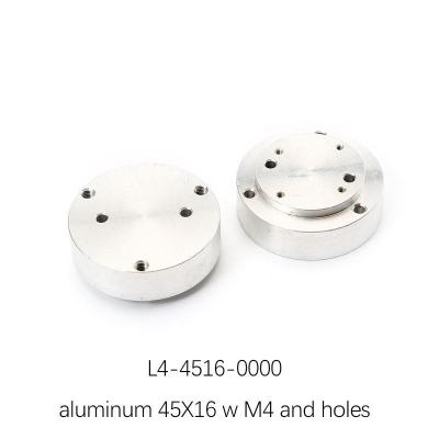 China 45x16mm M4 Aluminum Connector Anodized Finish for Lighting Fixture Structural Joints for sale