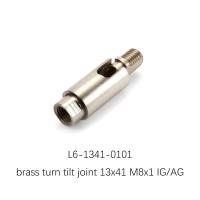 China Brass Turn Tilt Joint 13x41 M8x1 IG AG for Corrosion Resistant Lighting Fixtures for sale