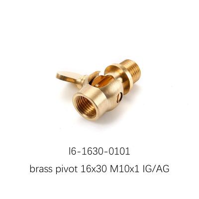 China Brass Lighting Swivel Joint 16x30 M10x1 IG AG Pivot Corrosion Resistant for sale