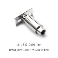 China Adjustable Brass Joint Connection 16x47 M10x1 With Link for sale