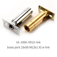 China Polished Brass Swivel Joint 16x56 M13x1 IG with Link for Chandelier Lighting for sale