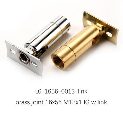 China Polished Brass Swivel Joint 16x56 M13x1 IG with Link for Chandelier Lighting for sale