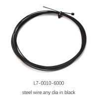 China Customizable Diameter Black Steel Wire High Tensile Strength 400-1500 MPa for Lighting Fixtures for sale