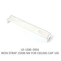 China Iron Strap Mounting Bracket 15x96mm M4 For Secure Ceiling Lamp Installation for sale