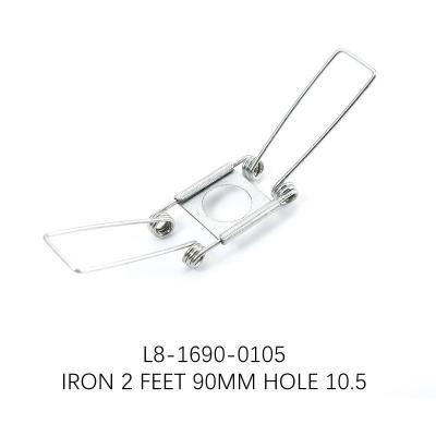 China 2ft Iron Connector Pipe 90mm Hole Spacing 10.5mm Hole Diameter for Lighting Fixtures for sale