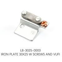China Iron Plate 30x25mm Lighting Fixture Mounting Bracket with Integrated Screws VUFI for sale