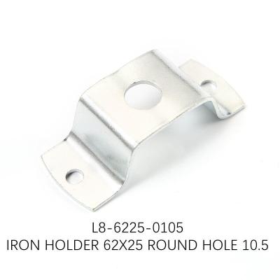 China Iron Lamp Connecting Bracket 62x65mm with 10.5mm Hole Corrosion Resistant for sale