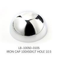 China Iron Cap 100x50mm 1mm Thick for Lamp Fixtures Structural Connection for sale