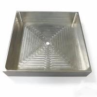China Precision Die Cast Aluminum Parts 110x110x20mm for Luminaire Assemblies Raw Finish for sale