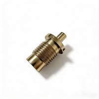 China Brass Cable Blocker M10x1 Thread 12x22mm Corrosion Resistant for Lighting Fixtures for sale