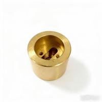 China 26x21.5mm Solid Raw Brass Lighting Fixture Connection Component Unplated for sale
