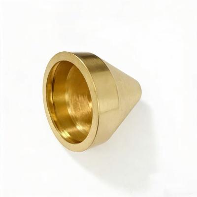 China 38x38mm Raw Brass Accessory Corrosion Resistant Finish for Lighting Fixtures CNC Machined for sale