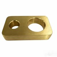 China Solid Brass Lighting Fixture Accessory 46x25x10 mm Corrosion Resistant Connector for sale