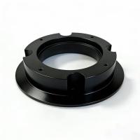 China 79x20mm Black Anodized Aluminum Lighting Fixture Connector Corrosion Resistant 6063-T5 for sale