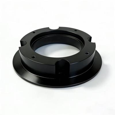 China 79x20mm Black Anodized Aluminum Lighting Fixture Connector Corrosion Resistant 6063-T5 for sale