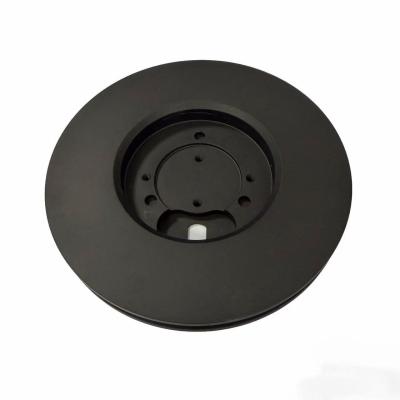 China Black Anodized Aluminum CNC Machined Part 99x14mm Corrosion Resistant for Lighting Fixtures for sale