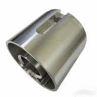 China 50x45mm Raw Finish High-Grade Aluminum Alloy CNC Parts for Lighting Fixture Hardware for sale